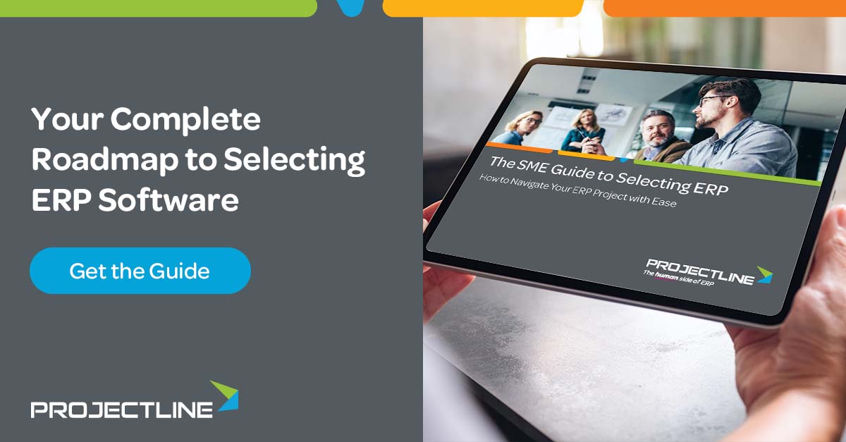 Erp Selection Guide For Smes Practical Steps To Erp Projectline
